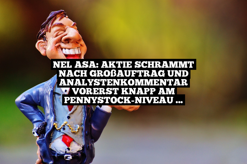 Nel ASA: Aktie schrammt nach Großauftrag und Analystenkommentar vorerst ...