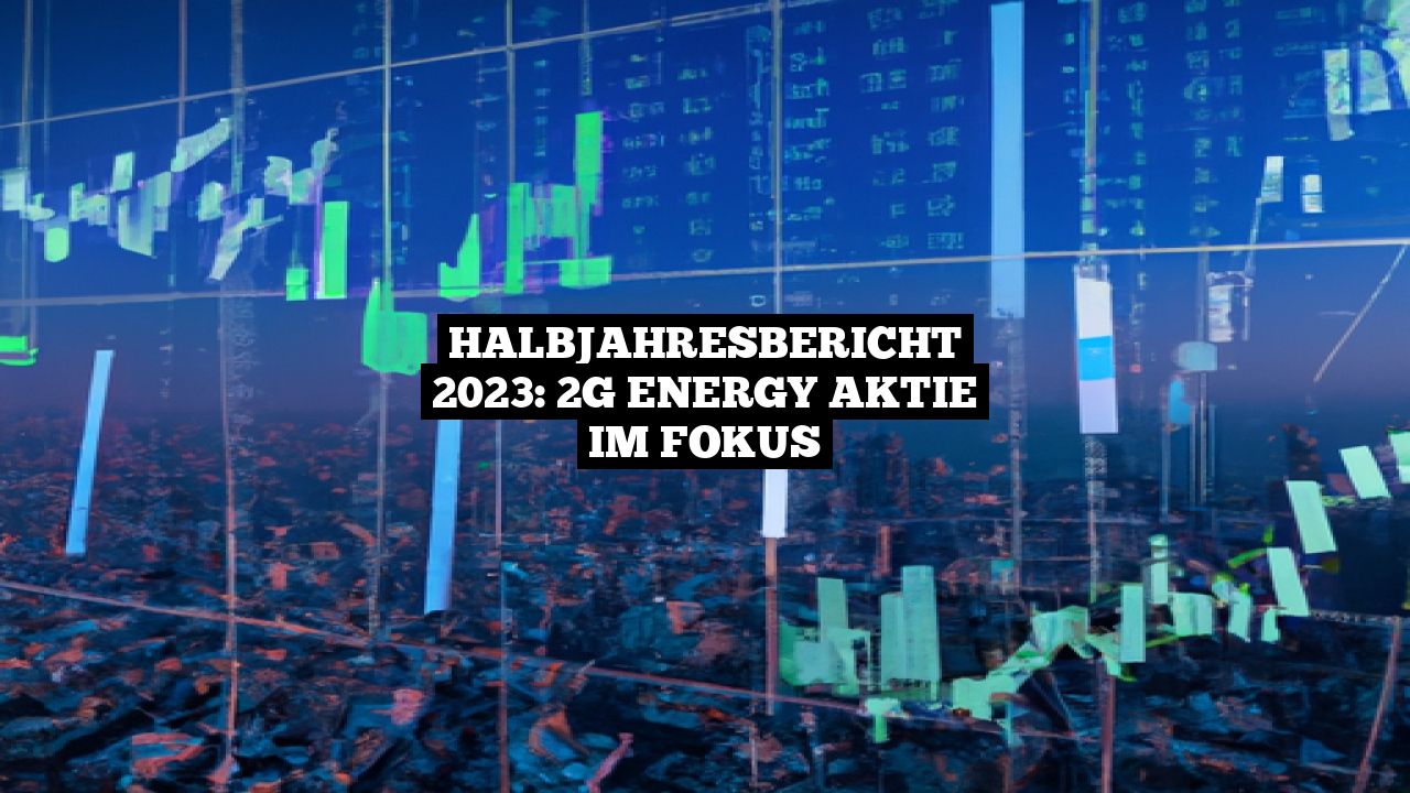 Halbjahresbericht 2023: 2G Energy Aktie im Fokus